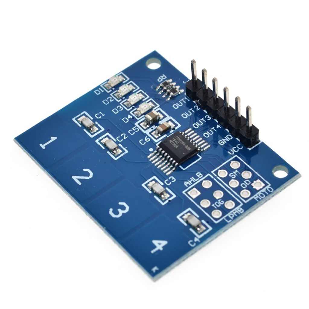 Sensor Capacitivo – Teclado Touch Táctil Capacitivo Arduino ...