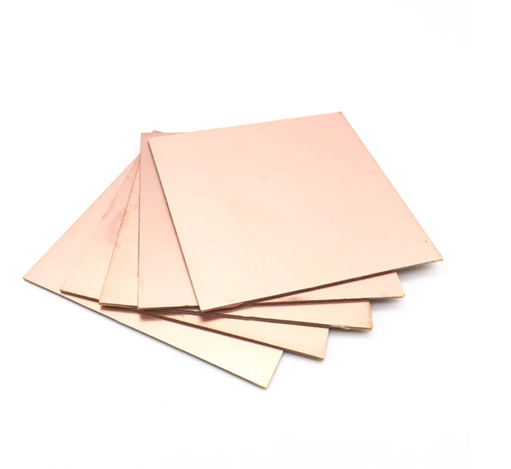 Baquela 10x10 Pcb Virgen Doble Capa Fibra De Vidrio - Fabricación e ...